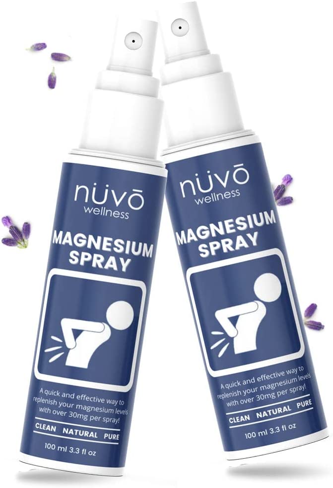 Magnesium Spray for Quick Pain Relief - Eases Restless Leg Syndrome ...